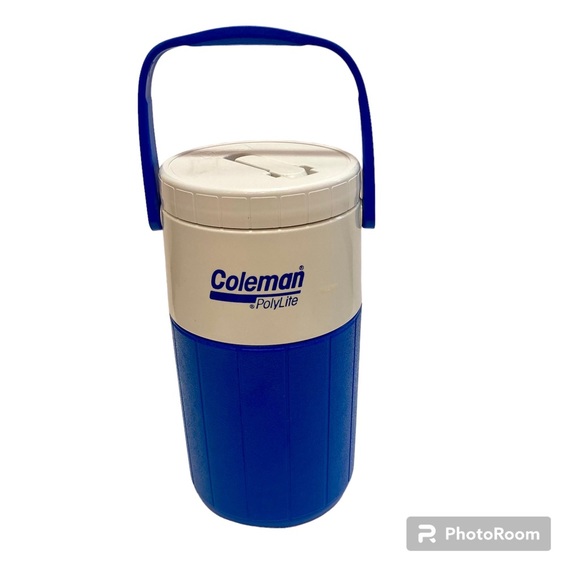 Coleman | Other | Vintage Coleman Polylite Blue 2 Gallon Water Jug ...